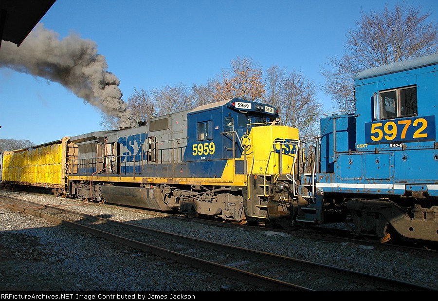 smoker #one CSX 5959
